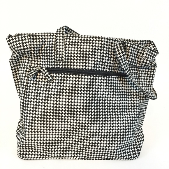 festival | Bags | Houndstooth Tote Bag Carry Shoulder Purse | Poshmark